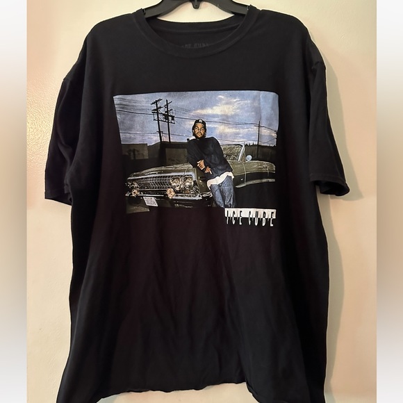 Ice Cube | Tops | Ice Cube Rapper Rap Black Tshirt Tee X | Poshmark